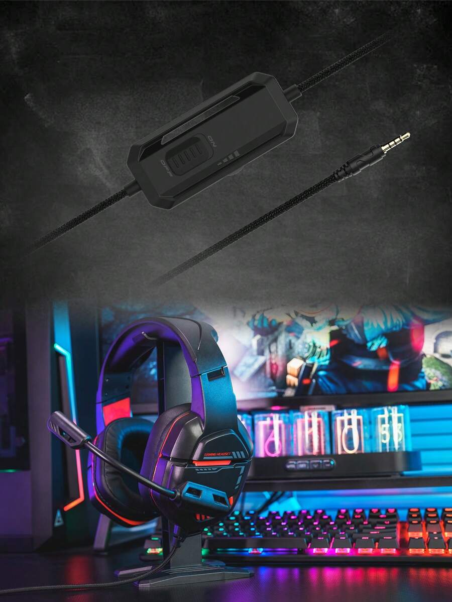 GX50 Wired Head-Mounted E-Sports Headset With Heavy Bass, Professional ...