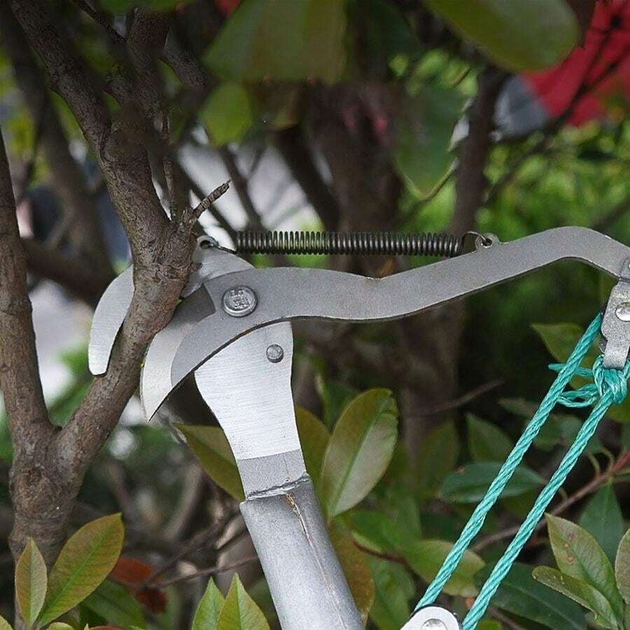 1pc Rope-Wrapped High Branch Shear Fruit Picker With Scissor Head, Tree ...