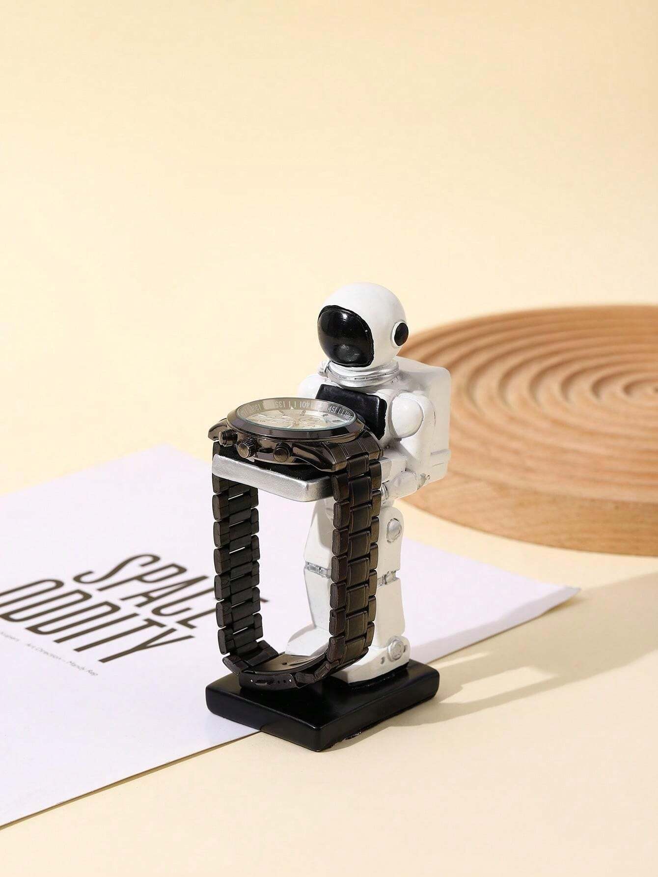 1pc Creative Resin Robot Watch Display Stand - Suitable For Live, Booth ...