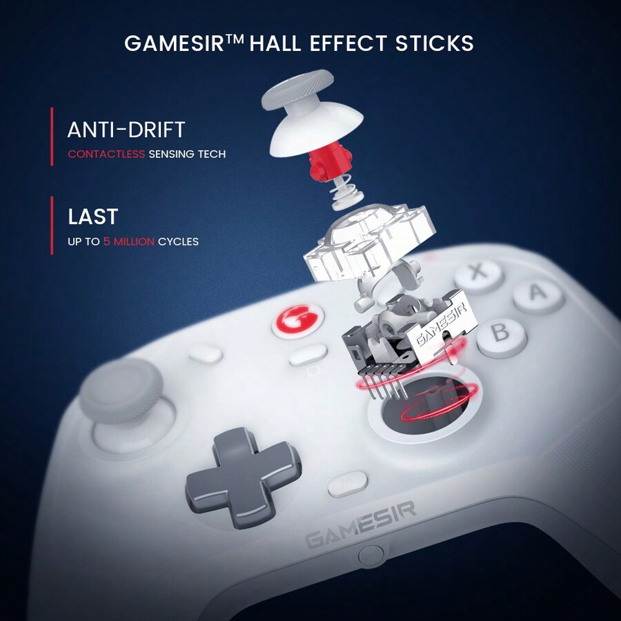 GameSir T4 Cyclone Wireless Full Hall Effect Game Controller | SHEIN USA