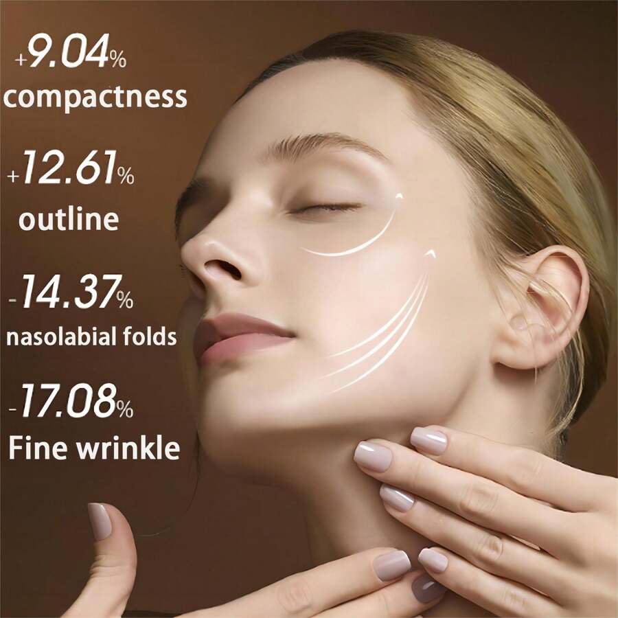 One USB Rechargeable Collagen RF Beauty Device, Facial Massager And ...