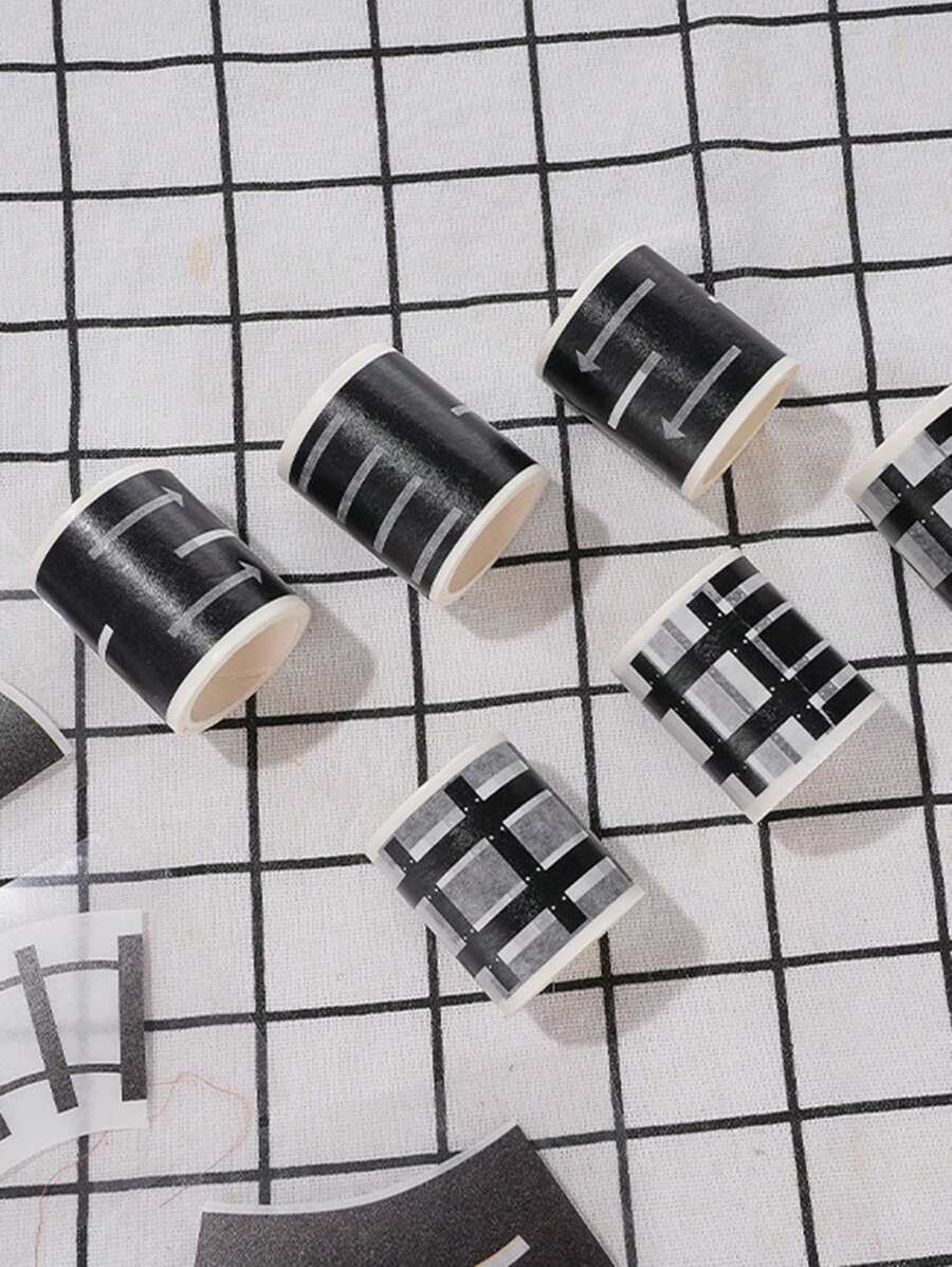 1 Roll Realistic Highway And Rail Traffic Game Tape, Self-Adhesive Tape ...