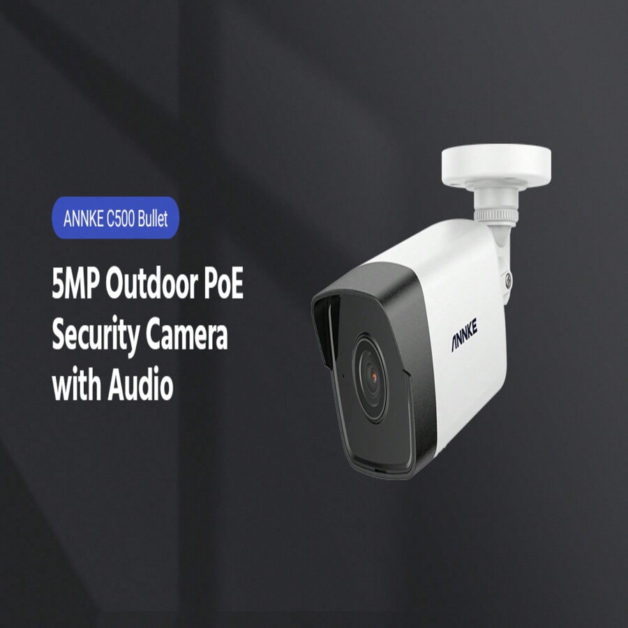 ANNKE C500 Bullet 5MP PoE IP Beveiligingscamera Super HD H.265+ CCTV ...