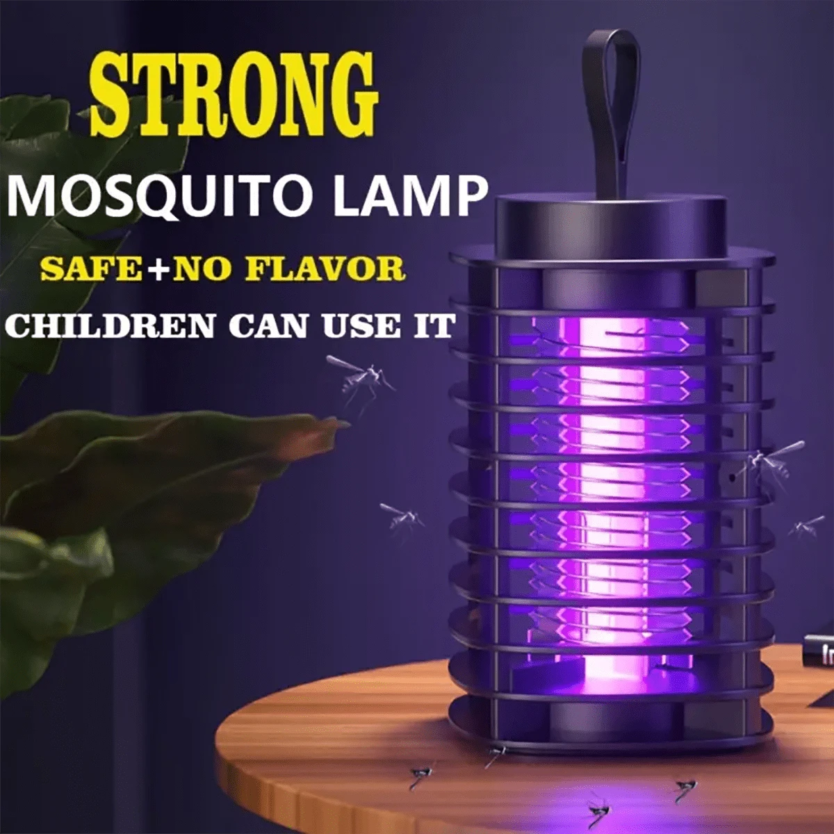 1pc Electric Shock Mosquito Killer Lamp, Fly Trap, Mosquito Zapper, Bug ...