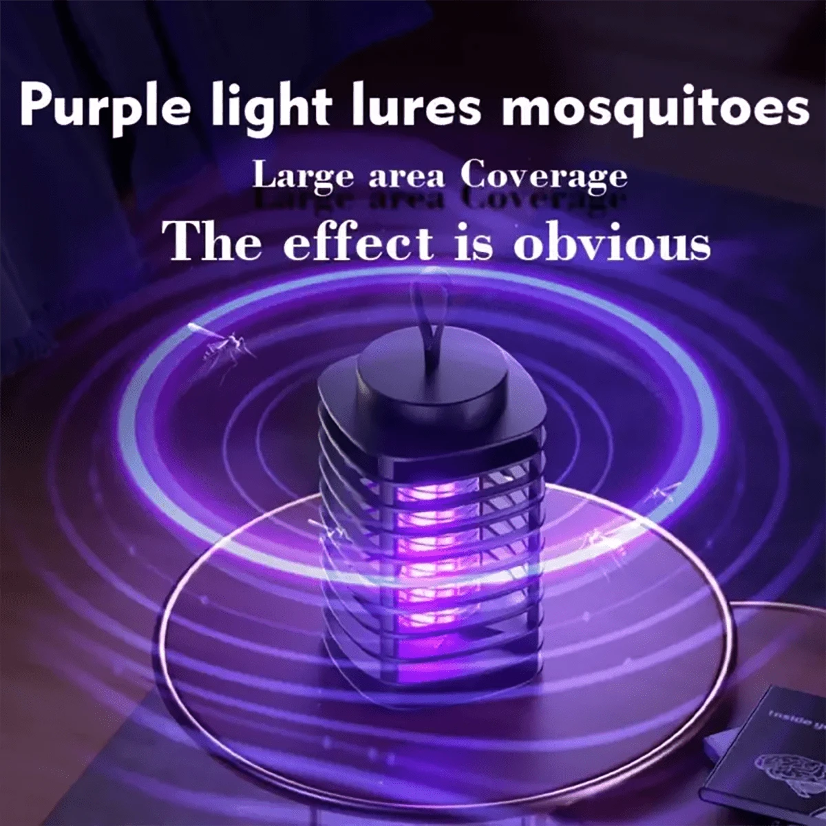 1pc Electric Shock Mosquito Killer Lamp, Fly Trap, Mosquito Zapper, Bug ...