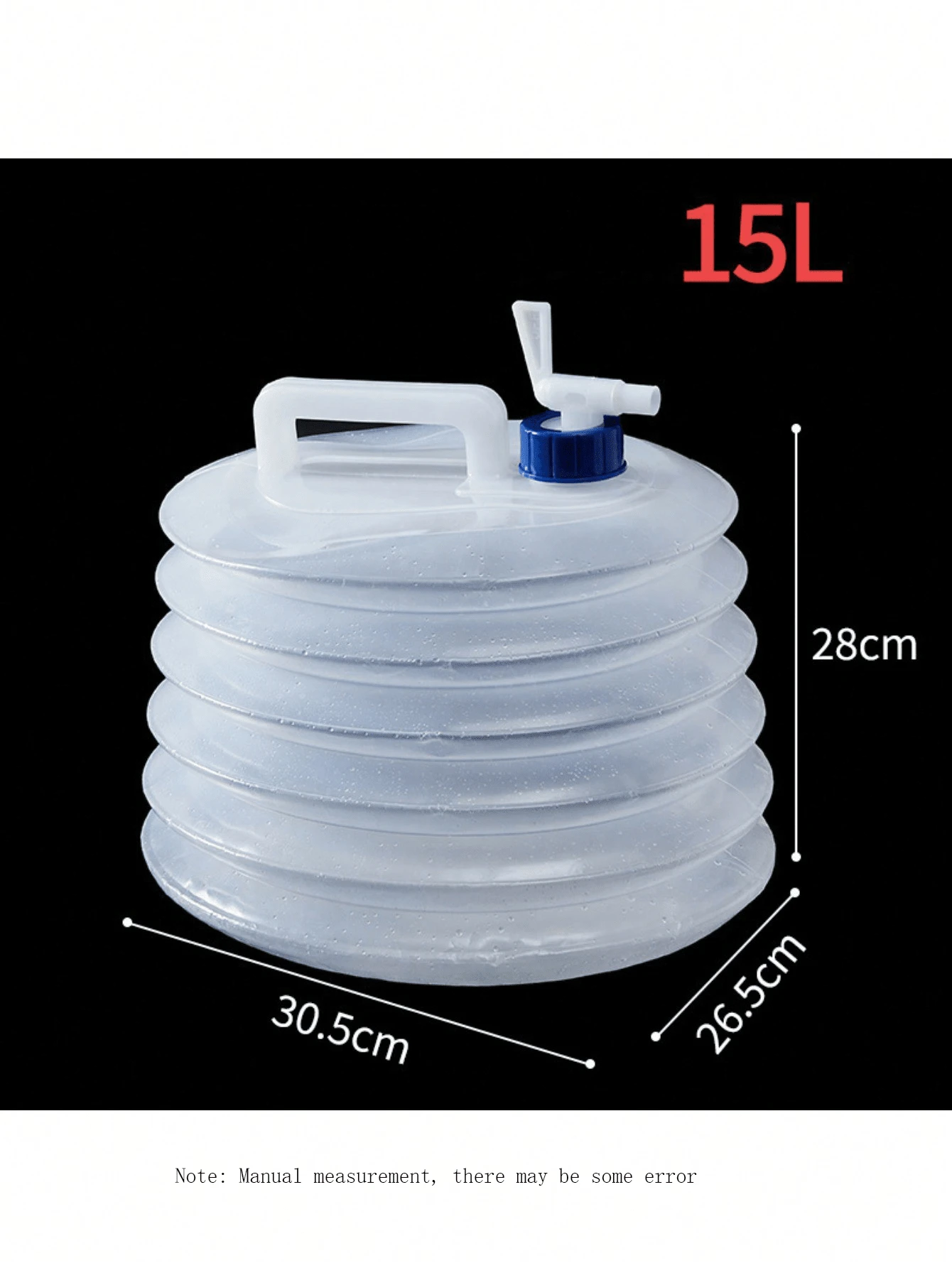 Portable Folding Bucket For Easy Storage Outdoor Picnic Car Road Trip ...