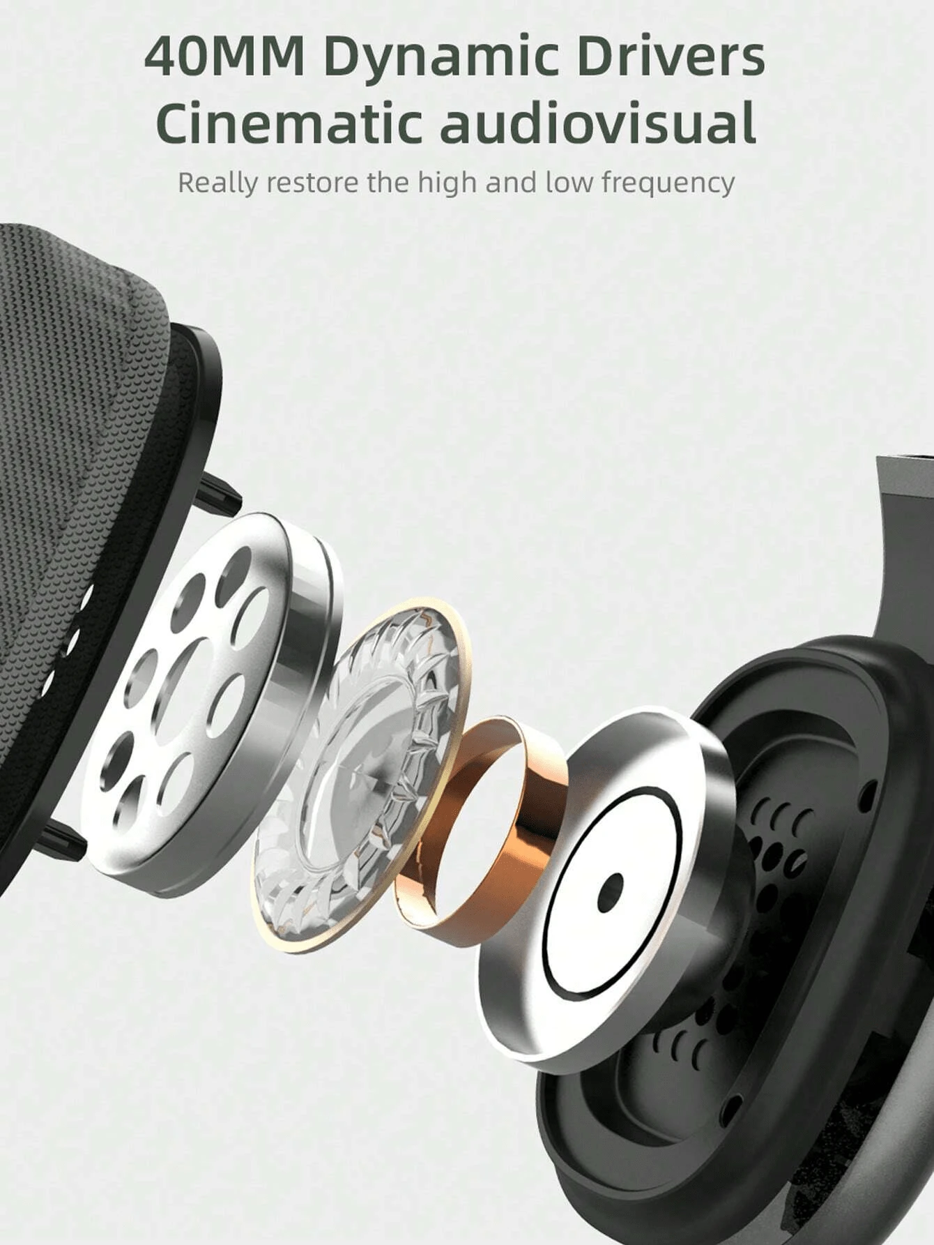 Wireless Headphone V5.3 Chip HIFI Sound Quality Long Battery Life ...