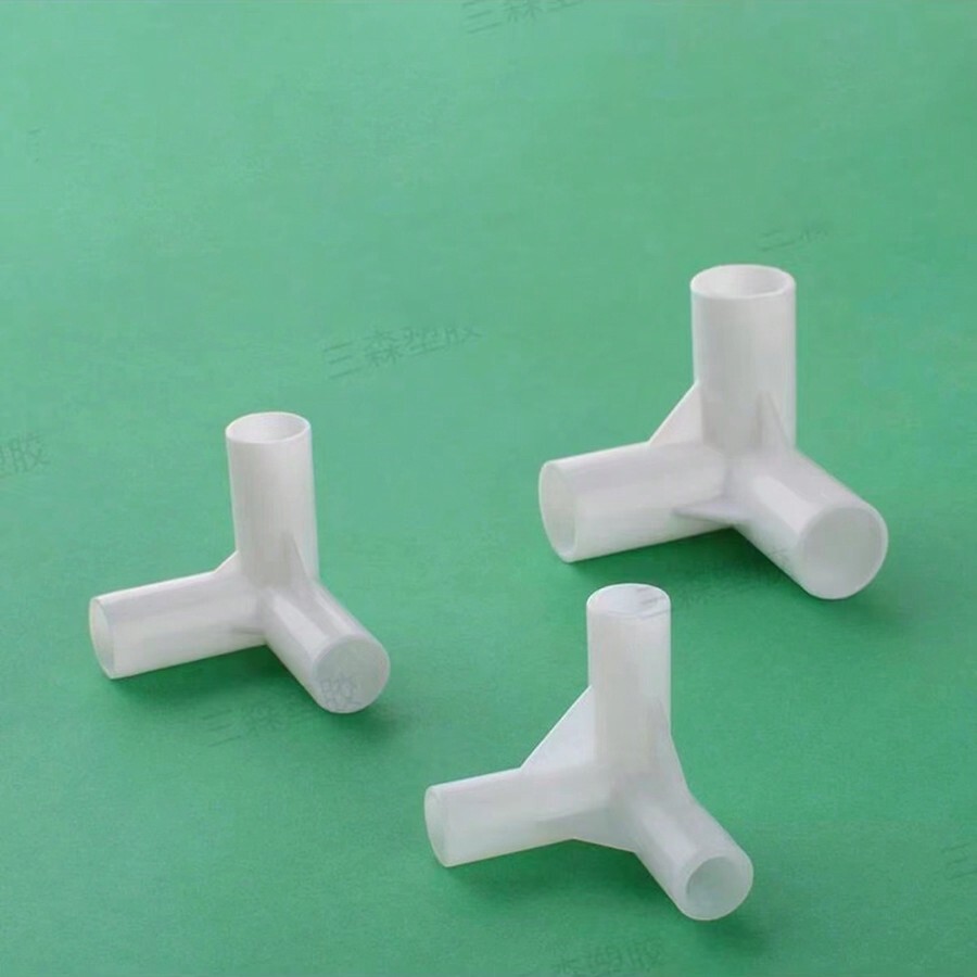 10pcs PVC Plastic Three-Way Joint 19mm/16mm/12mm/8.5mm Tent Bracket ...
