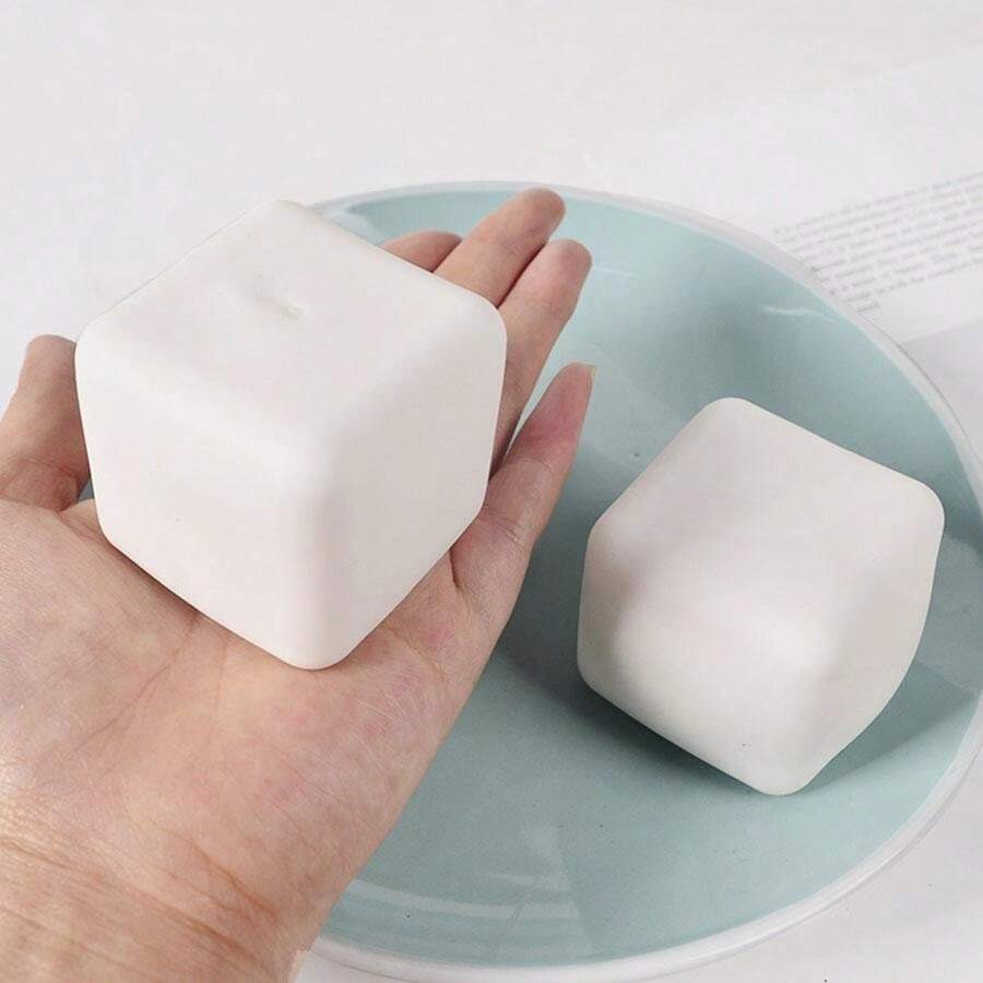 Squishy Block Tofu Stress Relief Toy, Creative Tofu Shaped Stress Ball ...