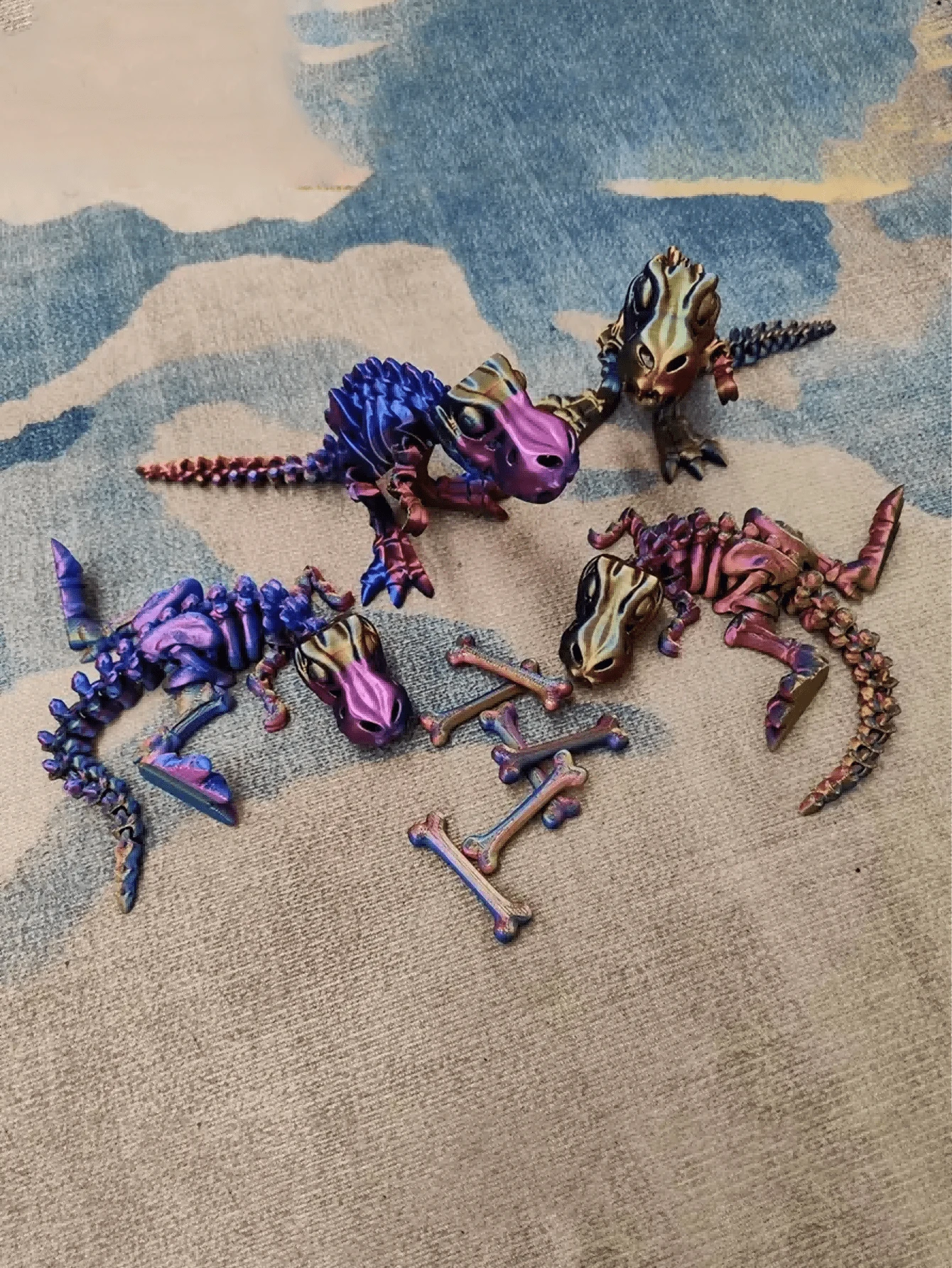 3D Printed Tyrannosaurus Rex Skeleton Replica - A 3D Printed Dinosaur ...