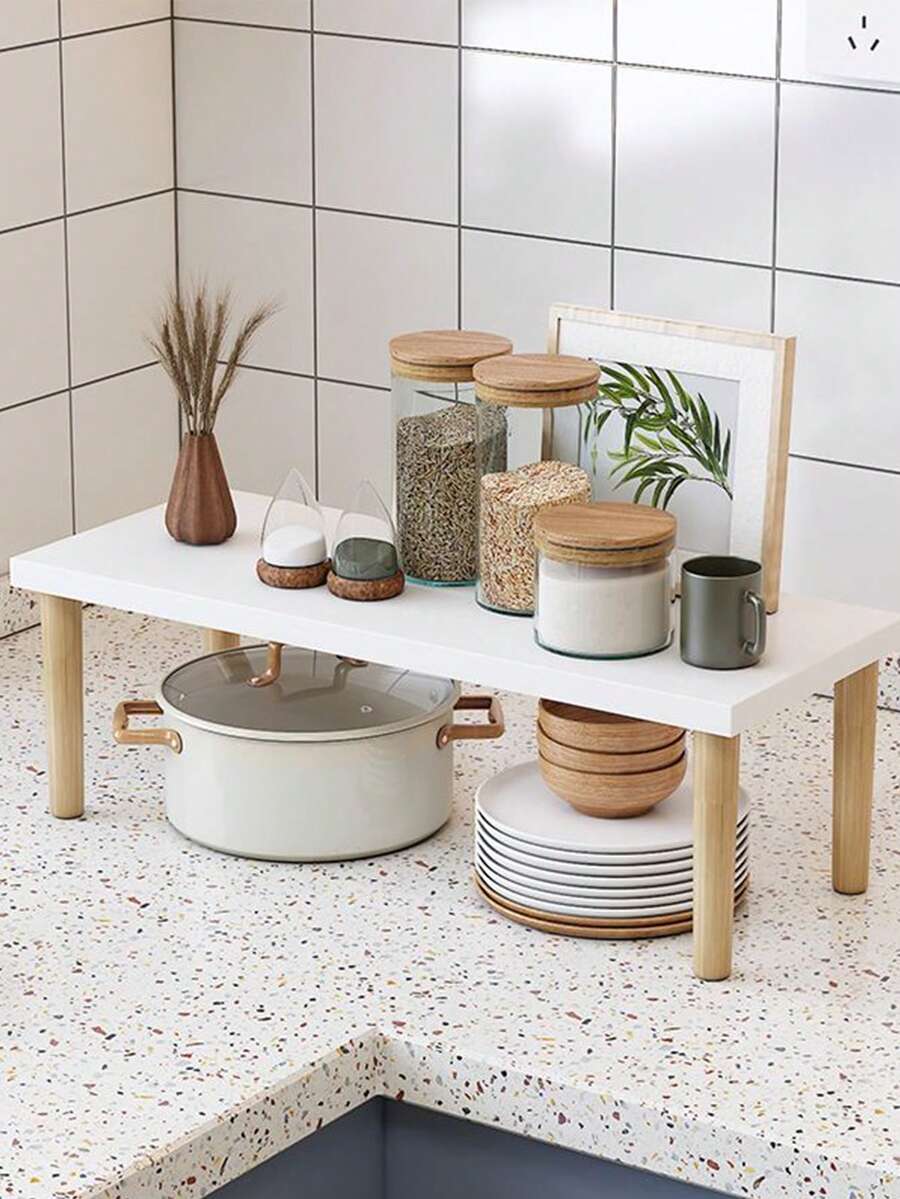 1pc Multi-Functional Kitchen Utensils Organizer, Corner Storage Rack ...