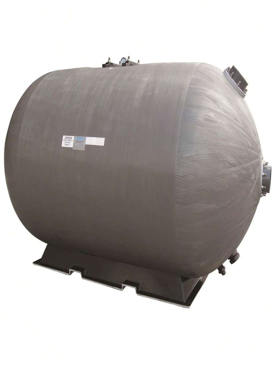 79 In. Micron Commercial Horizontal Sand Filter With 10 In. Deep Bed ...