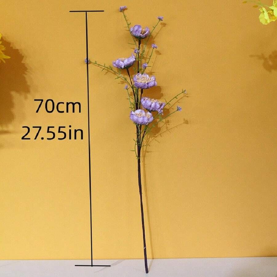 Luxury High-Grade Artificial Azalea Flower Decoration For Living Room ...