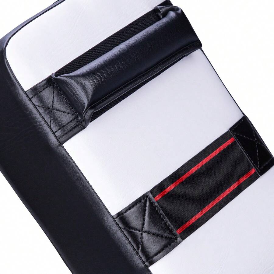 Black And White Taekwondo Foot Target, MMA Kick Pad, Curved Strike ...