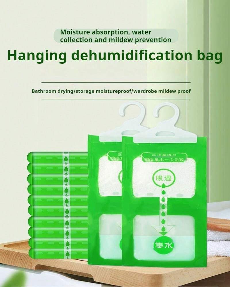 6/10/20pcs Wardrobe Hanging Moisture Absorbing Bags, 100g/200g, Peach ...