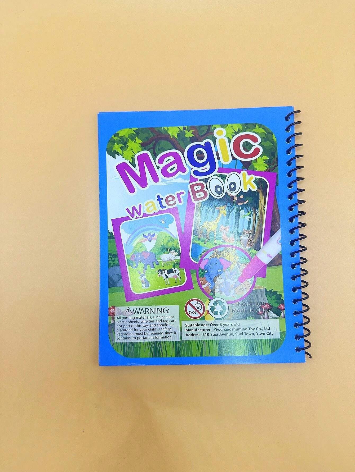 Children's Educational Water Painting Book, Magic Quiet Book, Doodle ...