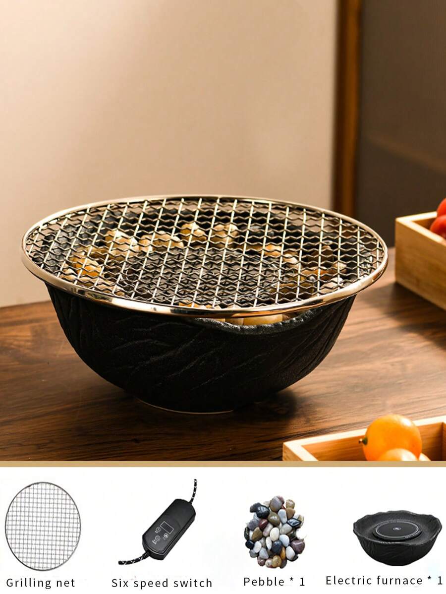 1 Set Of Tea Boiling Utensils With A Stove, Complete With A Baking ...