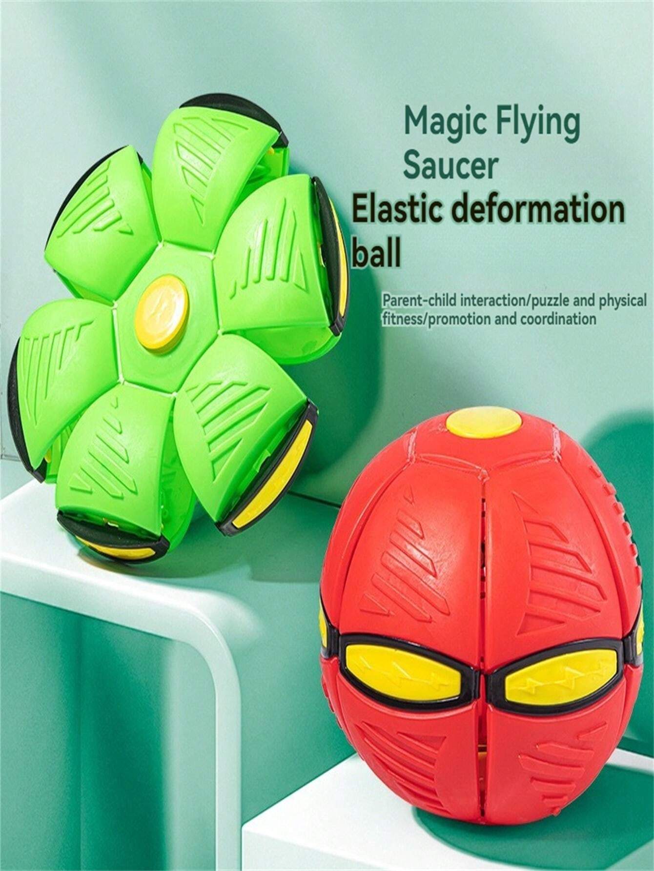 1pc Kids' Magic Elastic Stomp Ball, With The Fun Of Transforming Into A ...