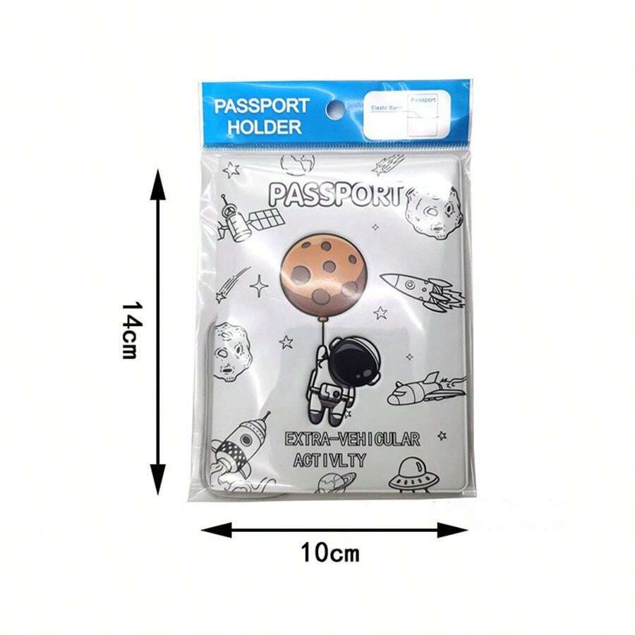 3D Printed Astronaut And Rocket Couple's Travel Passport Cover ...