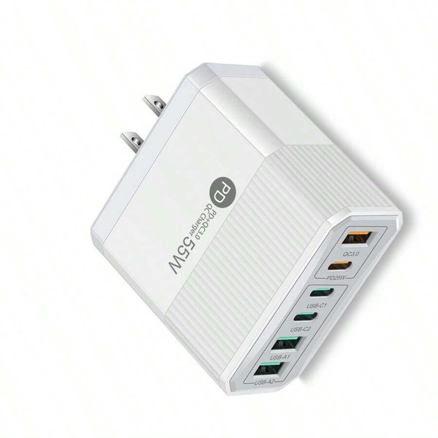 Usb Wall Power Adapter Charger Fast Charging USB C Fast Charger, GaN ...