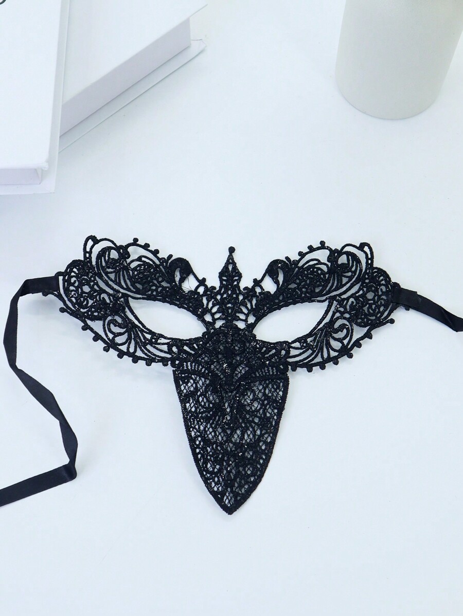 Novelty Long-Nose Lace Beak Mask For Makeup, Dance Parties, Holidays ...