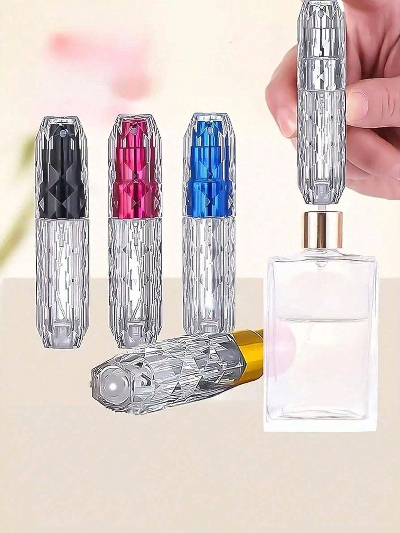 Diamond-Shaped Polygon Bottom Filled Perfume Dispense Bottle -5ML ...