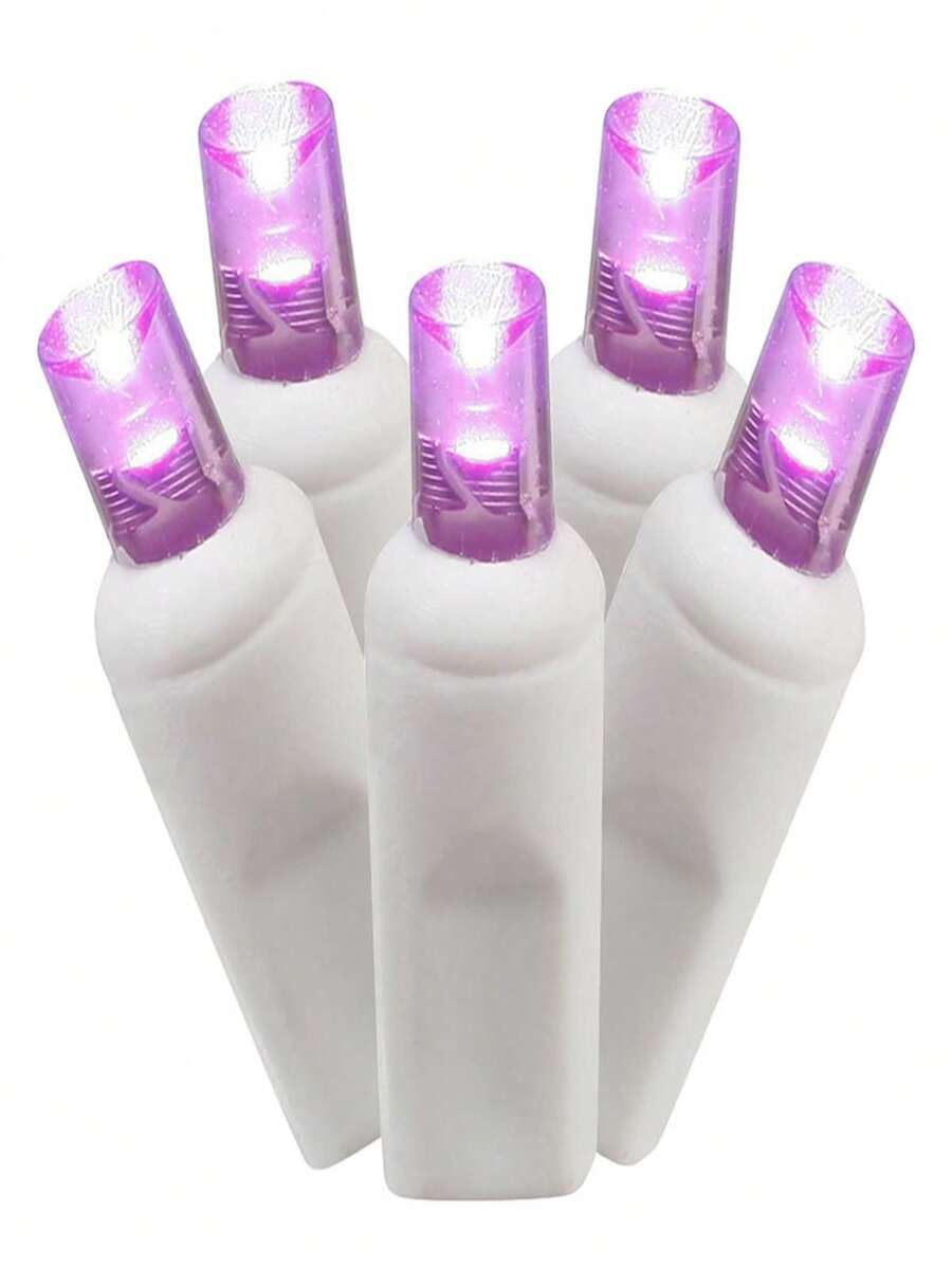 Unbeatablesale LED White Wire End Connecting 4 In. Spacing 34 Ft. Long ...