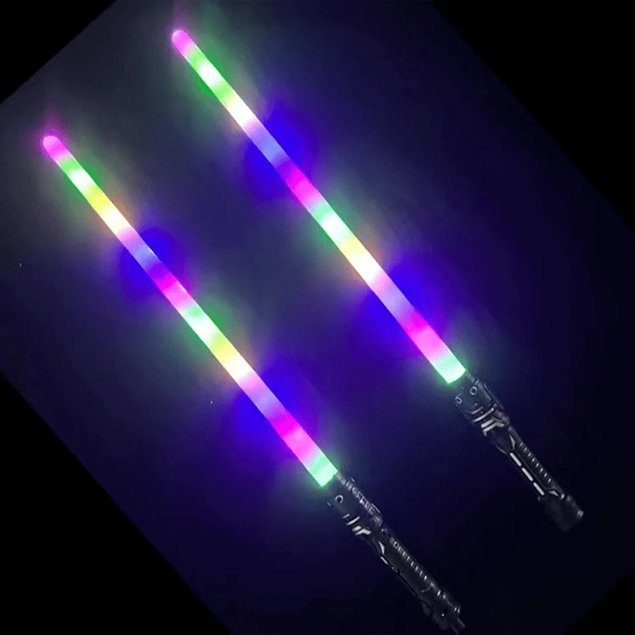 1pc LED Light-Up Sword Toy, Stretchable Laser Sword Flashing Stick Toy ...