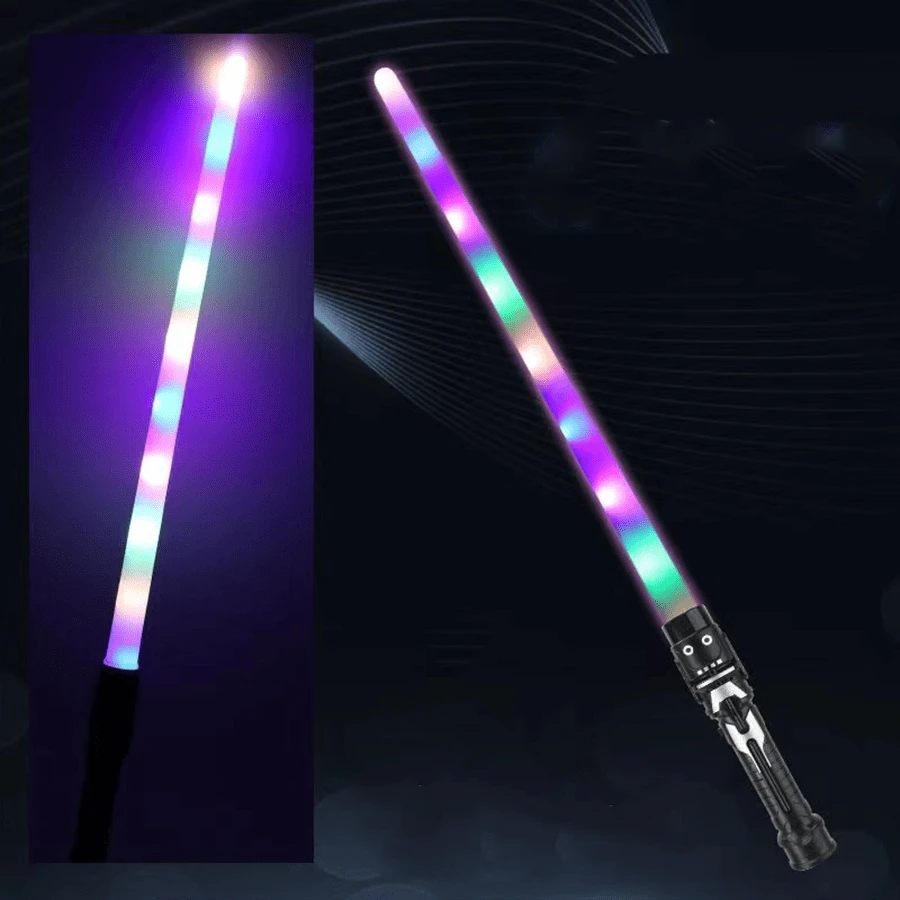 1pc LED Light-Up Sword Toy, Stretchable Laser Sword Flashing Stick Toy ...