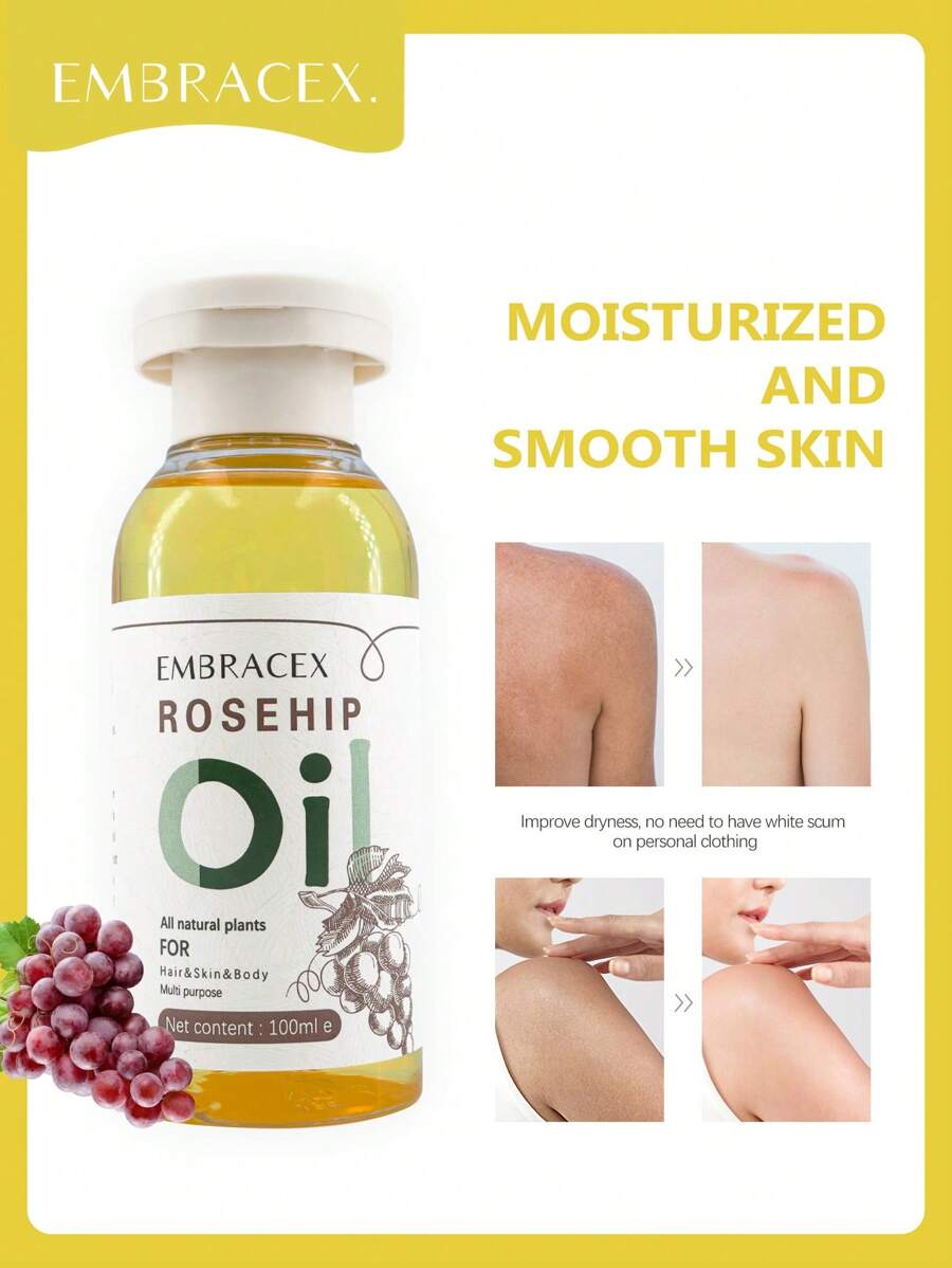 1 Pc 100ml Base Oil Massage Oil Essential Oil - Grape Seed Oil ...