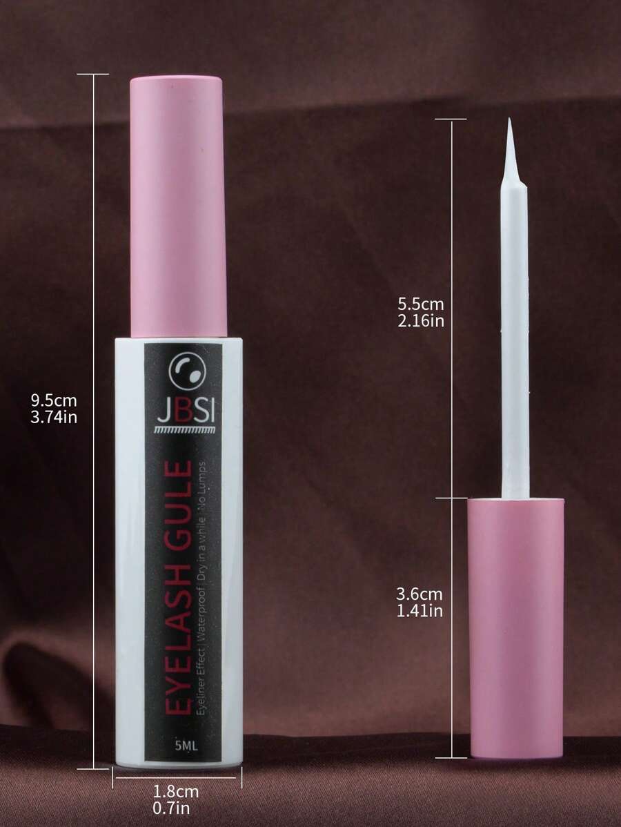 1pc Clear Eyelash Glue, Super Strong Hold Long-Lasting False Eyelash ...