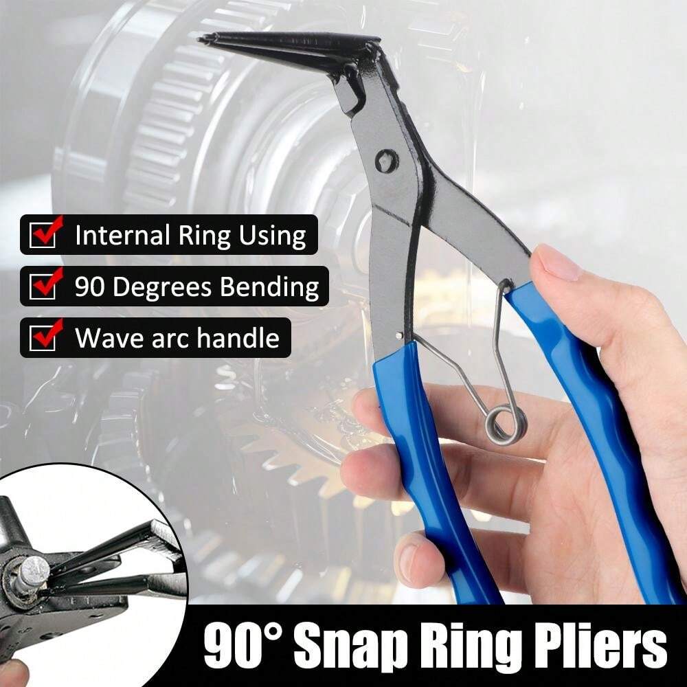 Snap-Ring Pliers Long Nose 90° Bent 90 Degrees Bending Pliers Heavy ...
