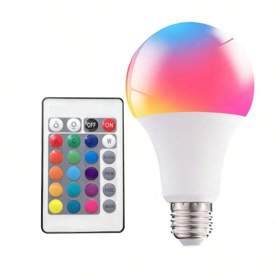 Bombillas LED multicolor (paquete de 1): bombilla LED inteligente de ...
