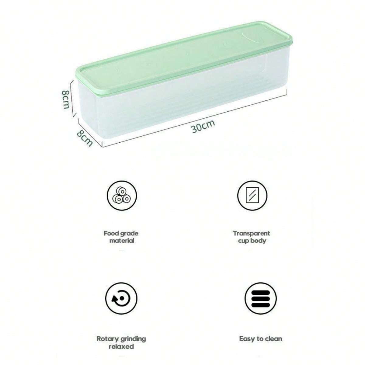 Ice Cream Box Square Refrigerator Storage Box Noodle Box Food ...