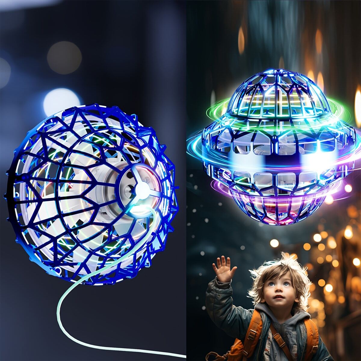 Flying Orb Ball Toys Hover Soaring Flying Toy Cosmic Globe Magic ...