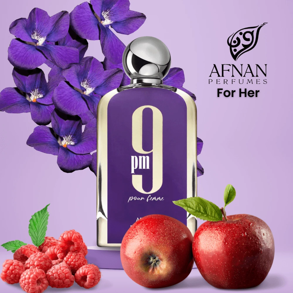 Afnan Perfumes Afnan 9 PM Pour Femme 3.4 Oz EDP By Afnan Eau De Parfum ...