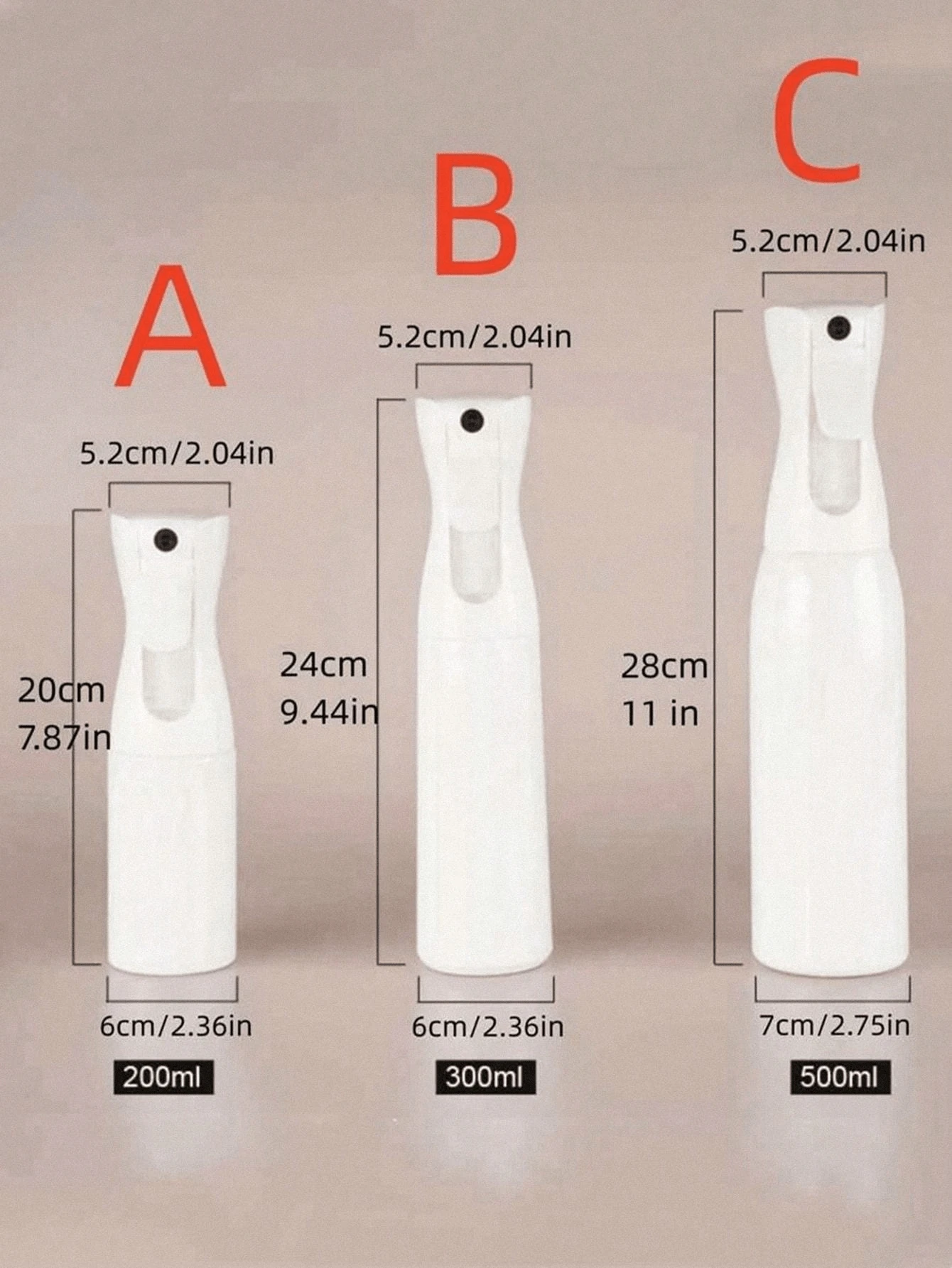 1pc Continuous High-Pressure Spray Bottle For Disinfecting ...