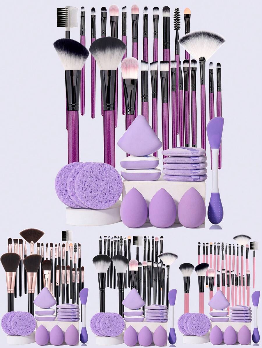 40pcs Professional Makeup Tools Set For Beginners, Including 25pcs ...