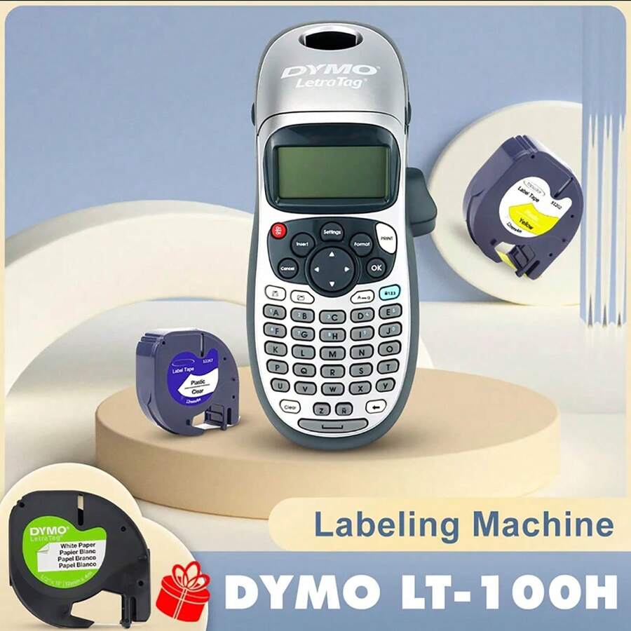 Dymo LT-100H เครื่องพิมพ์ฉลากแบบพกพา Dymo LetraTag LT100H Label Maker ...