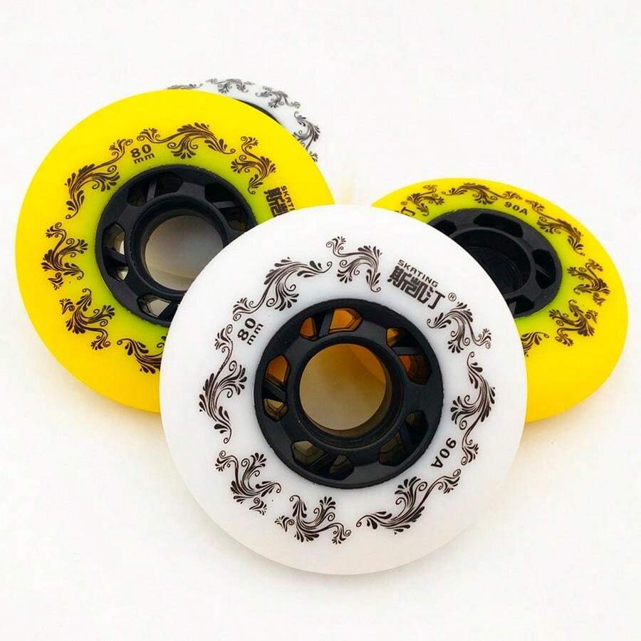 Skating Brakes Roller Skates Third Generation Inline Skates White ...