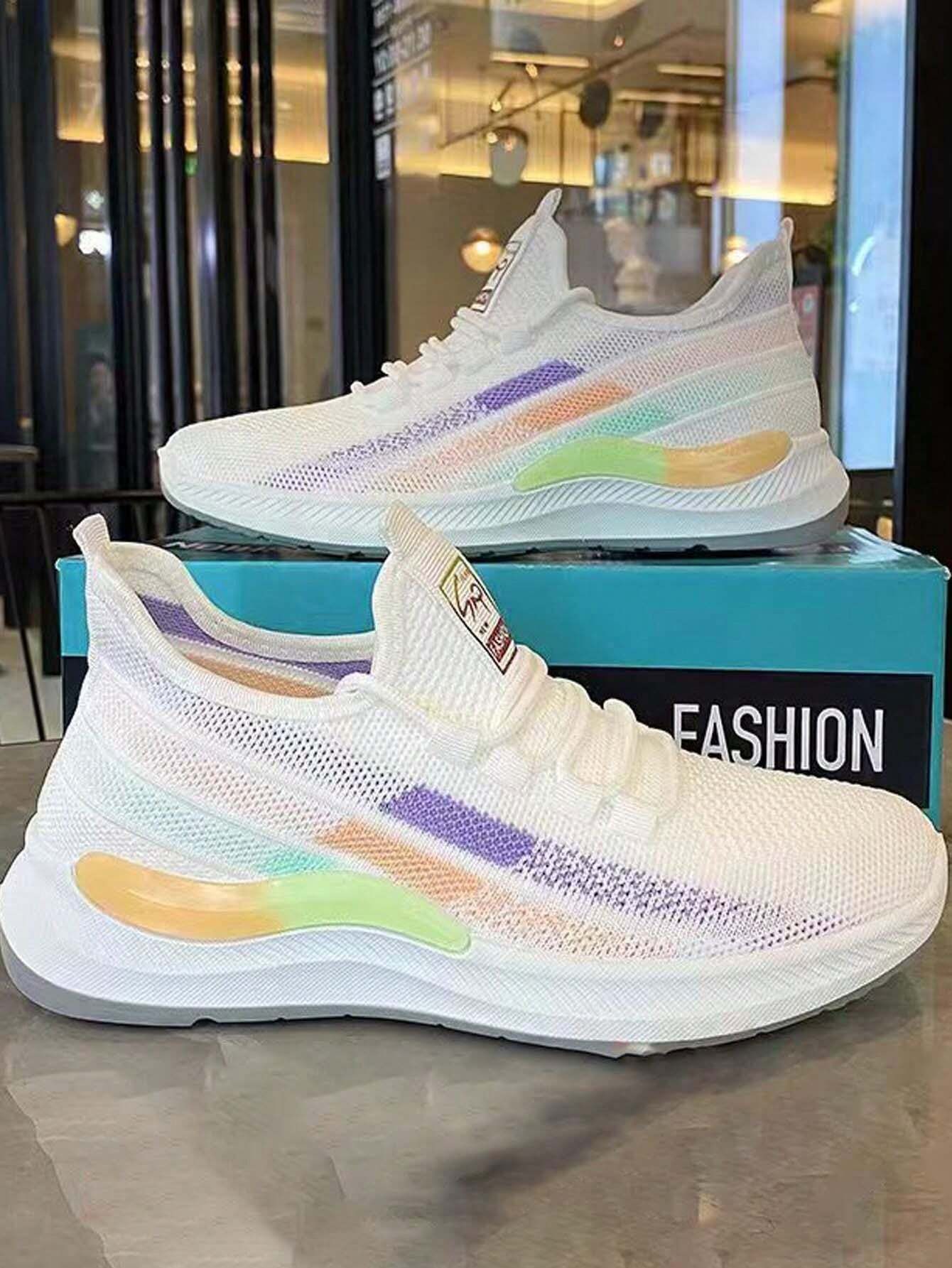 Women's Ultra-Light Sports Shoes With Thick Cushioned Soles For ...