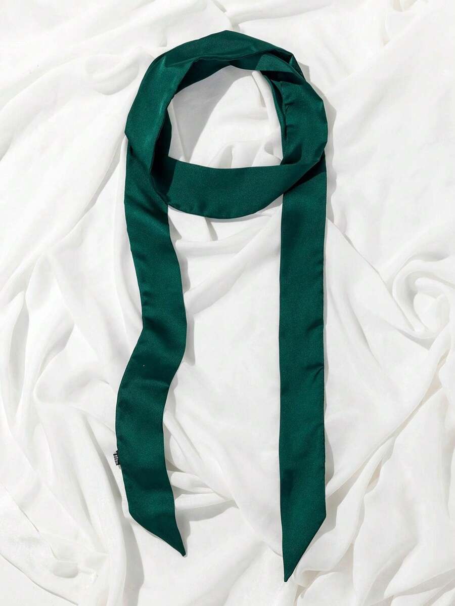 1pc 200x5cm Women Oversize Twily Scarf Ribbon Scarf Package Band ...