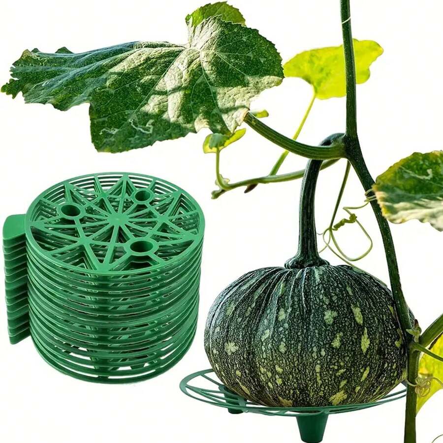 5pcs Gardening Melon And Fruit Tray, Household Watermelon Tray, Garden ...