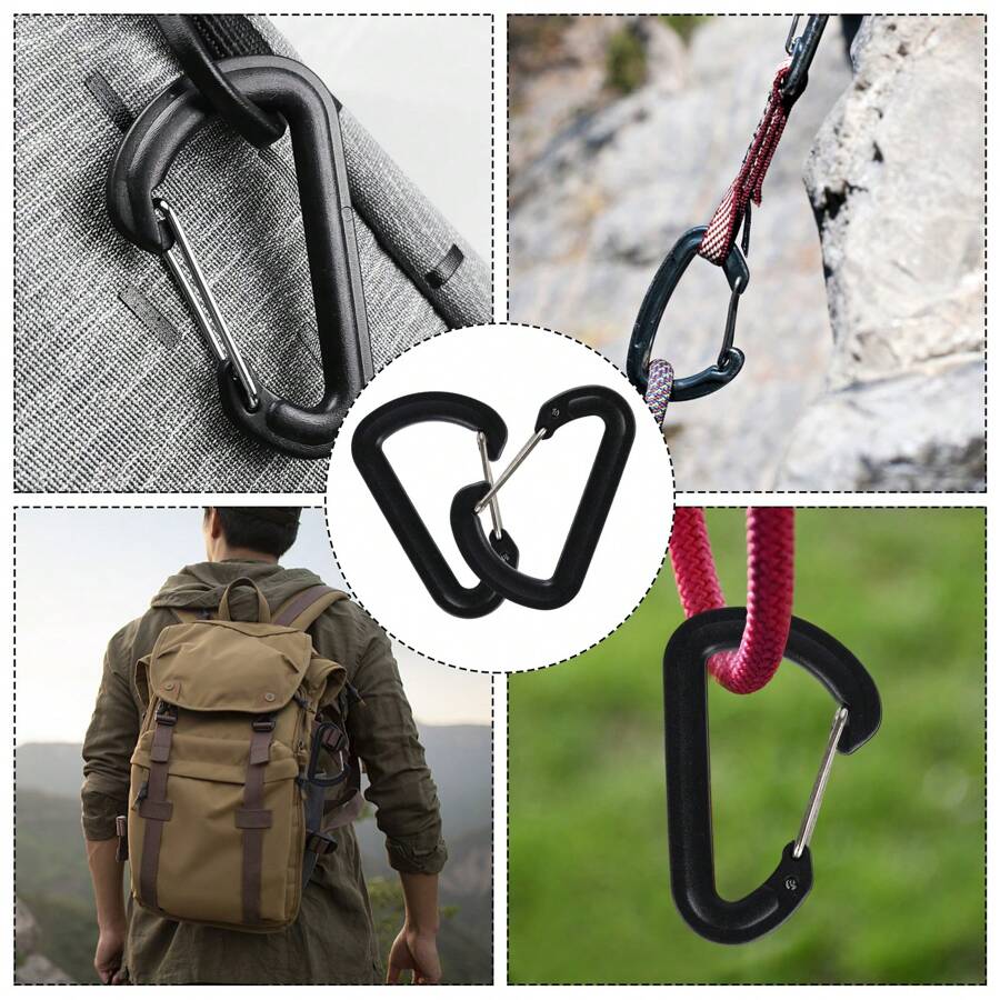 30Pcs Tarp Clips Set, 10 Heavy Duty Tarp Clips With 10 Ball Bungee ...