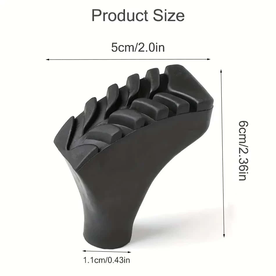 Hiking Pole Head Cover Set - 2pcs/6pcs Replacement Rubber Trekking Pole ...