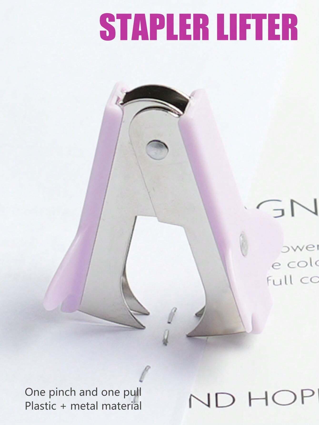 1 Set Purple Stationery Set, Including 1 Stapler, 1 Tape Dispenser, 1 ...