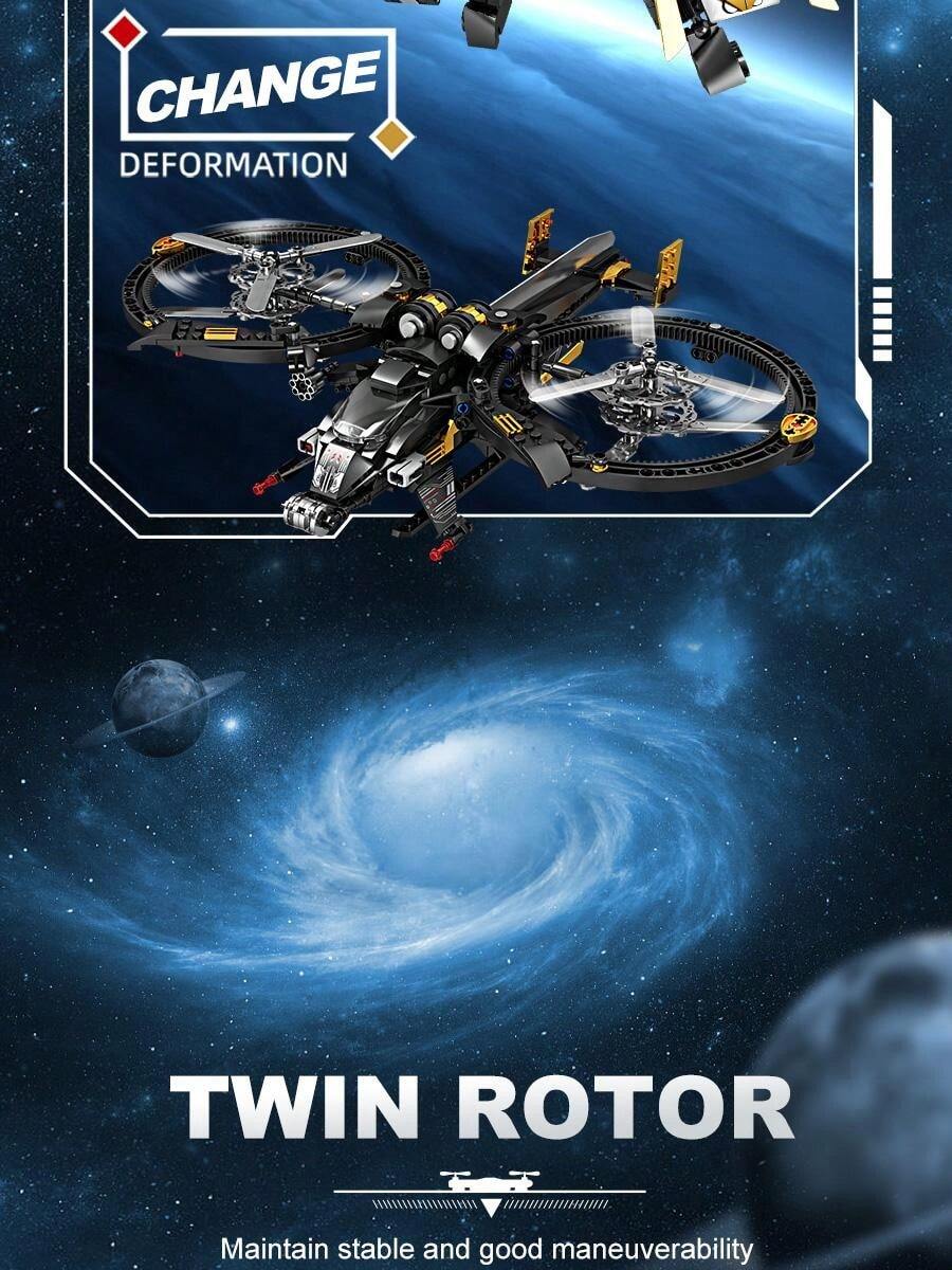 Military Star Planet Building Blocks Assembly Aircraft Avanti Phantom ...