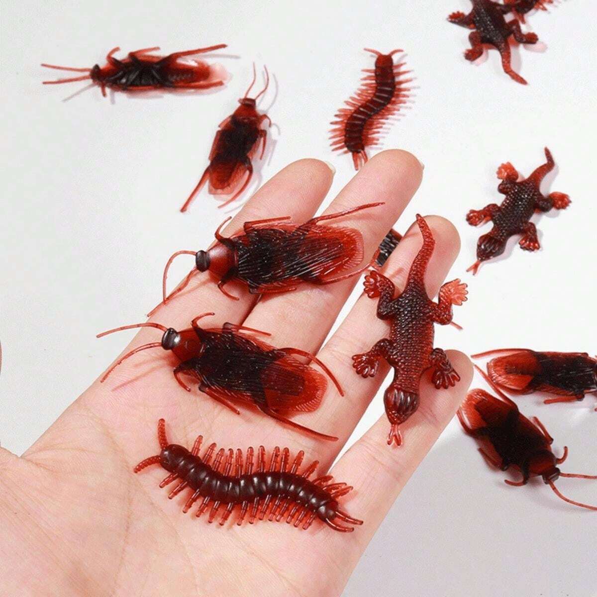 20pcs Simulation Cockroach Prank Toy, April Fool's Day Realistic Roach ...