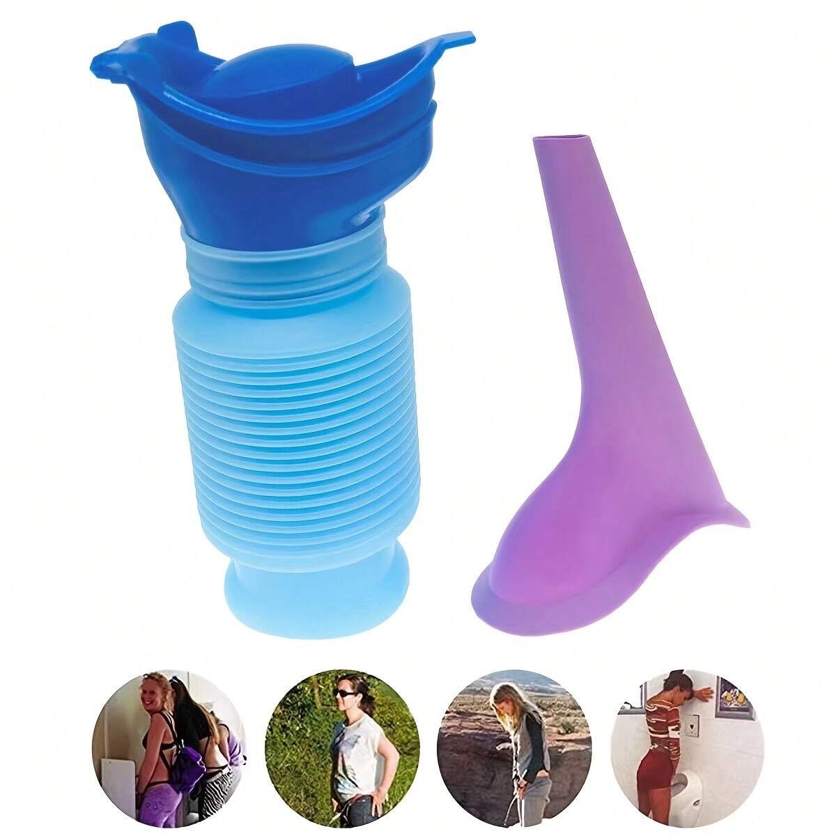 750ML Portable Emergency Urinal: Perfect For Kids, Adults, And ...