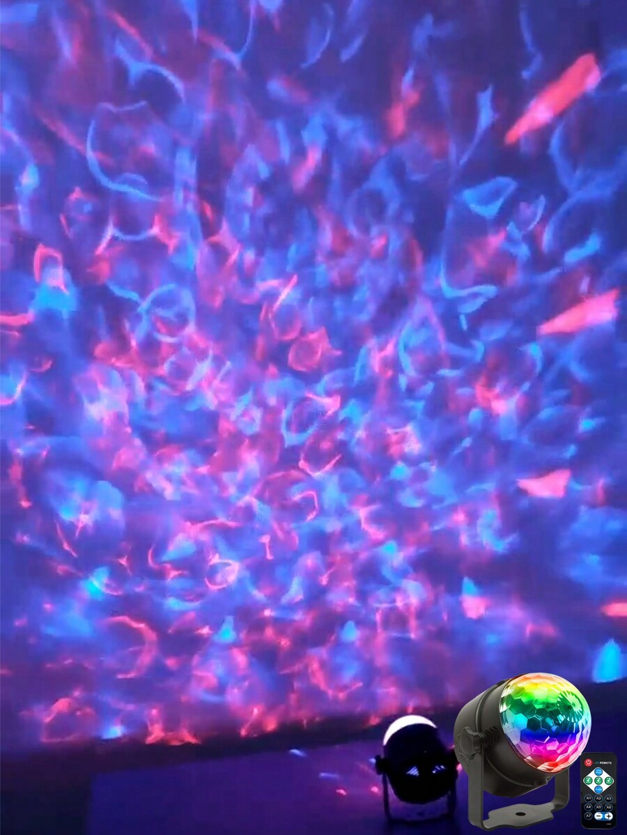 1pc Water Ripple Projection Light With USB Plug, Car And Bedroom ...